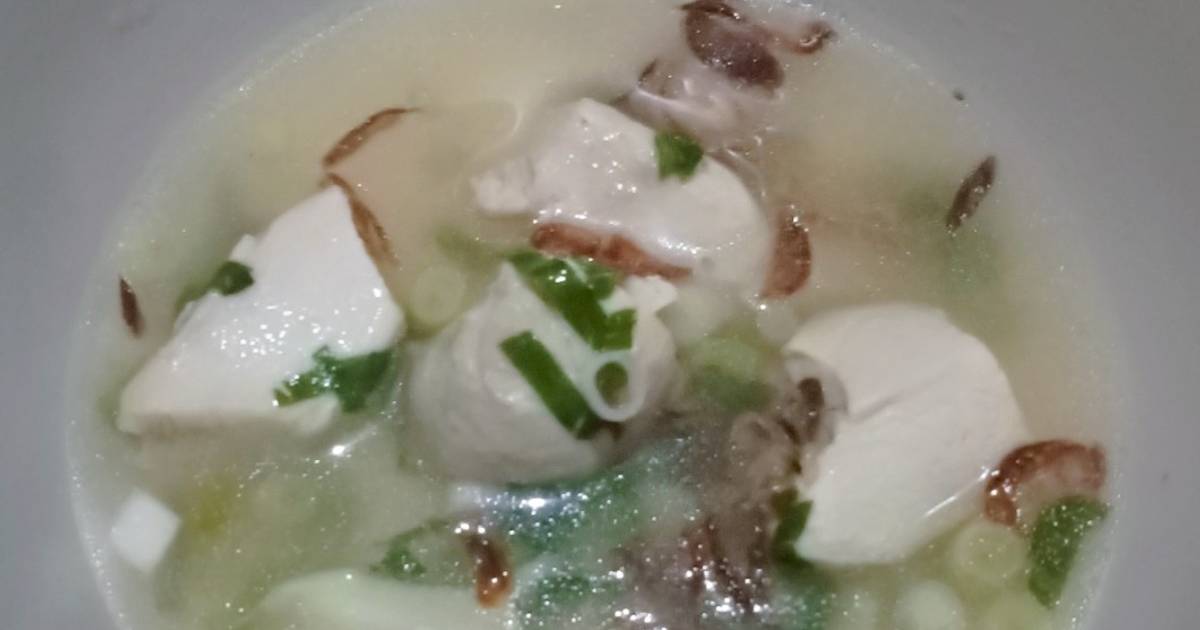 Resep Sop Tahu Putih oleh Dapoer Qnara - Cookpad