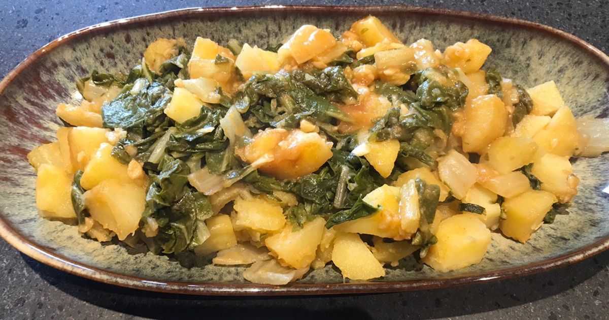 Acelgas Con Patatas En Thermomix Receta de Maibelys