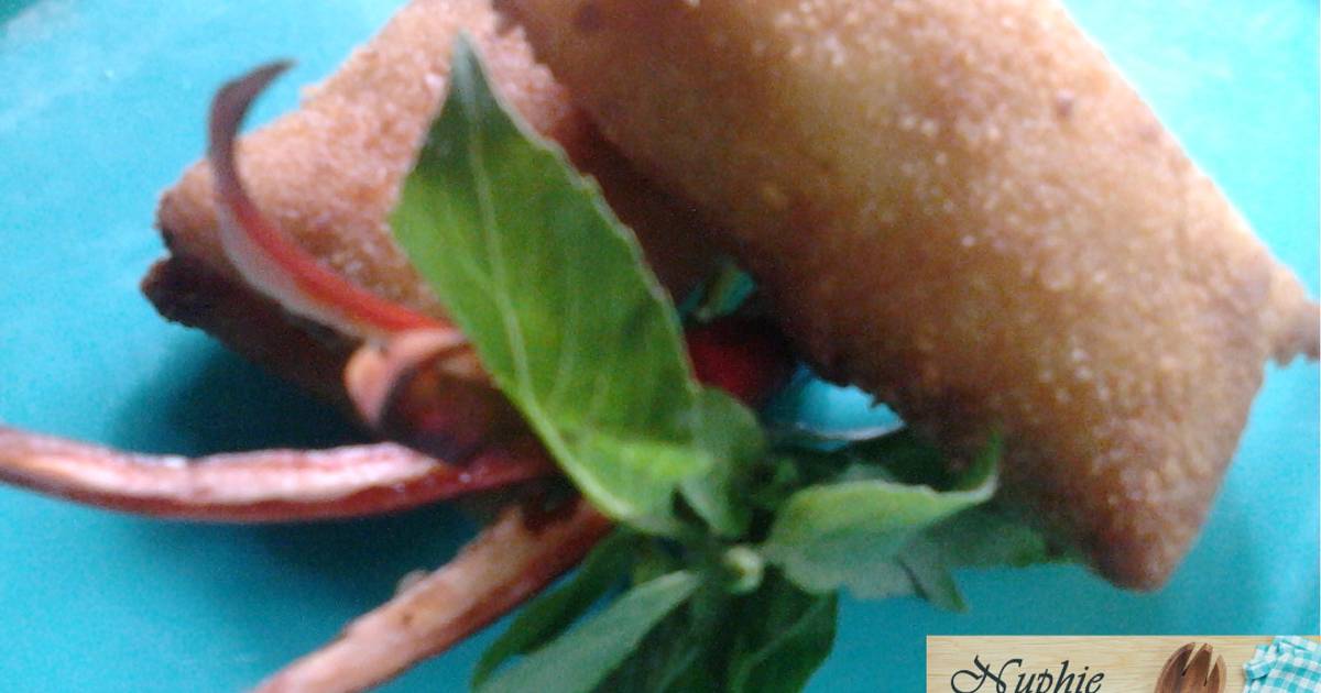 Resep Risol Jamur Mayo Pedas oleh Nuphie Vitriovity - Cookpad