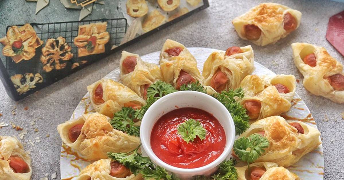 8 resep puff pastry sosis rolls enak dan mudah - Cookpad
