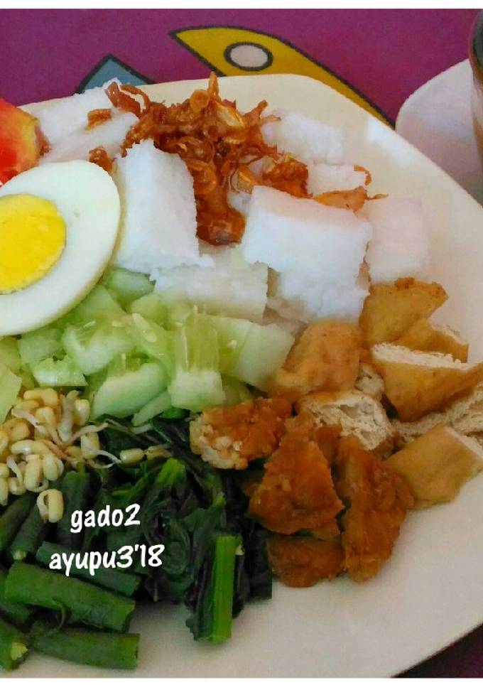 Resep Gado2 surabaya.. bumbu kacang w/ santan oleh 🍒 Me 🍒 - Cookpad