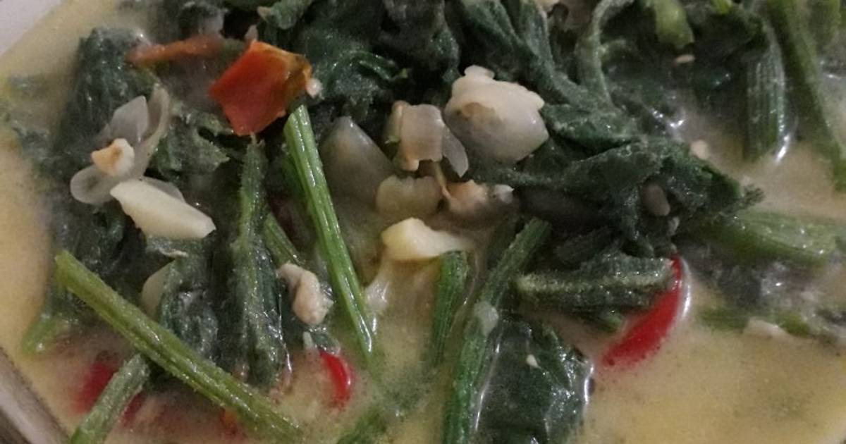 Resep Daun labu kuah santan oleh Dapur Mpa Mpot - Cookpad
