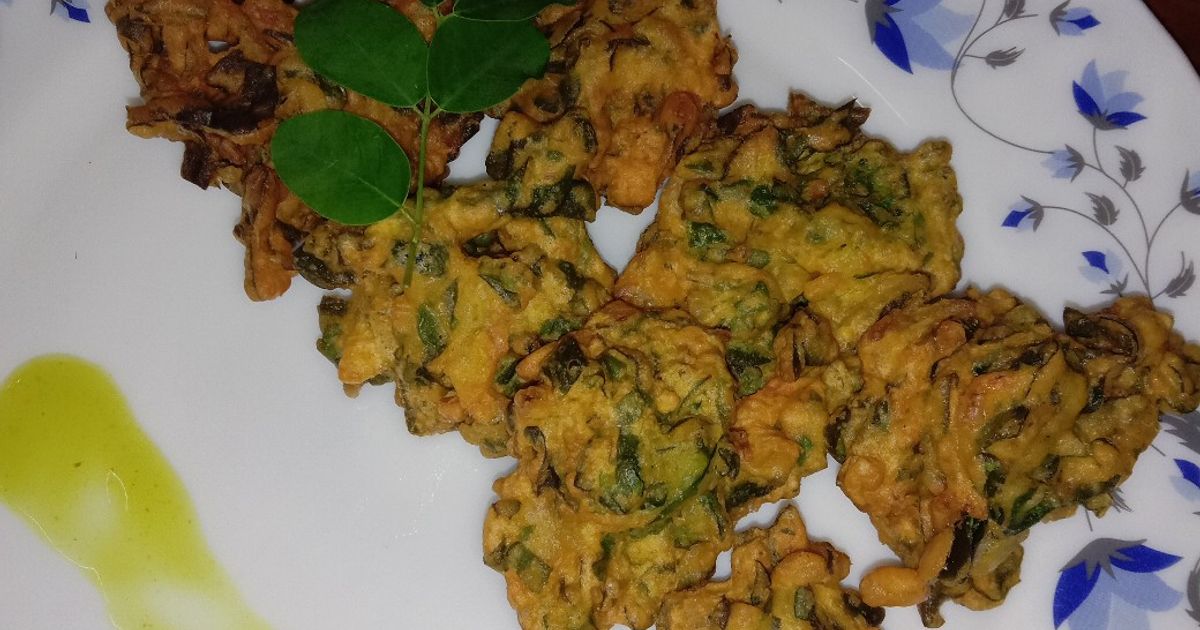 Drumstick Leaves Pakoda Recipe by Christin'S Kitchen - Cookpad