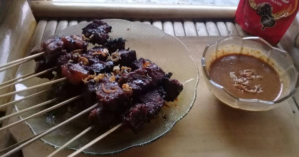 Resep Sate sapi simple oleh Cici lestari Fitri andjani - Cookpad