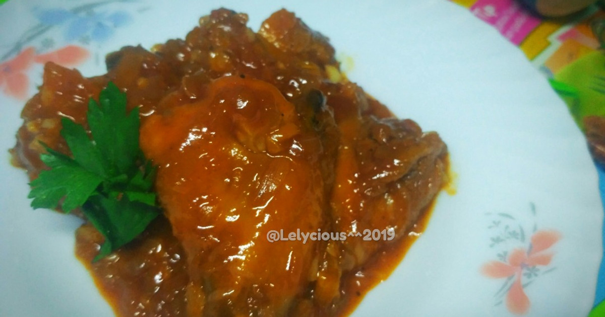 Resep Sayap Ayam Madu Merah 🍗 oleh Lelycious^^ - Cookpad