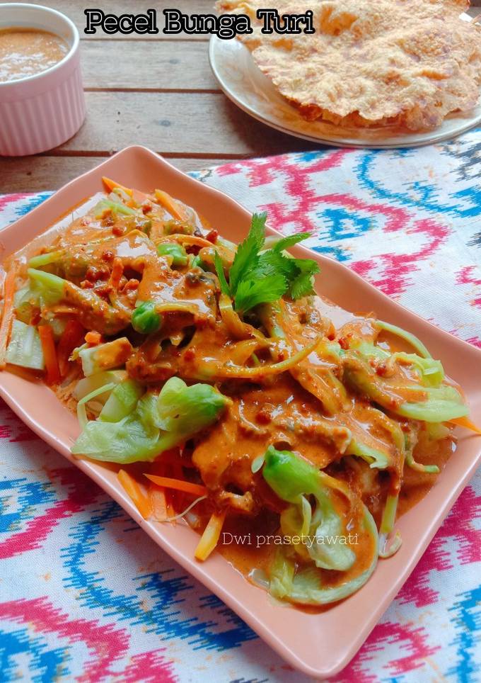 Resep PECEL BUNGA TURi oleh Dwi Prasetyawati - Cookpad