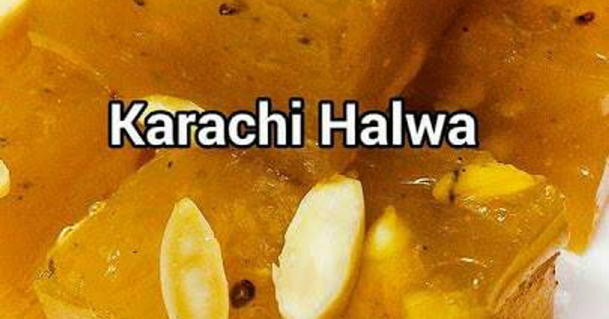 Karachi Halwa Recipe by Saba Firoz Shaikh - Cookpad