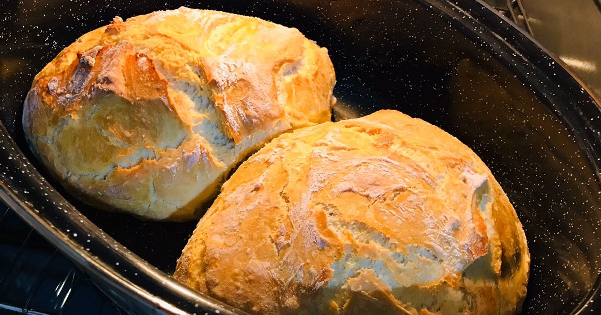 Ψωμί στη γάστρα 🍞🍞 Συνταγή από τον/την Frida Laskaj Hajdari - Cookpad