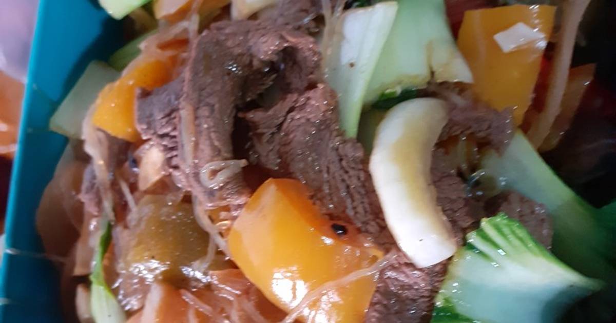 219 resep sawi daging paprika enak dan mudah - Cookpad