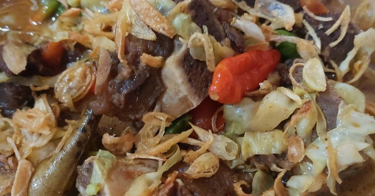 Resep Tongseng Iga Sapi Presto oleh Dewi Kurniaty - Cookpad