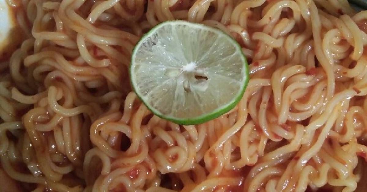 24 resep indomie pedas samyang enak dan mudah - Cookpad