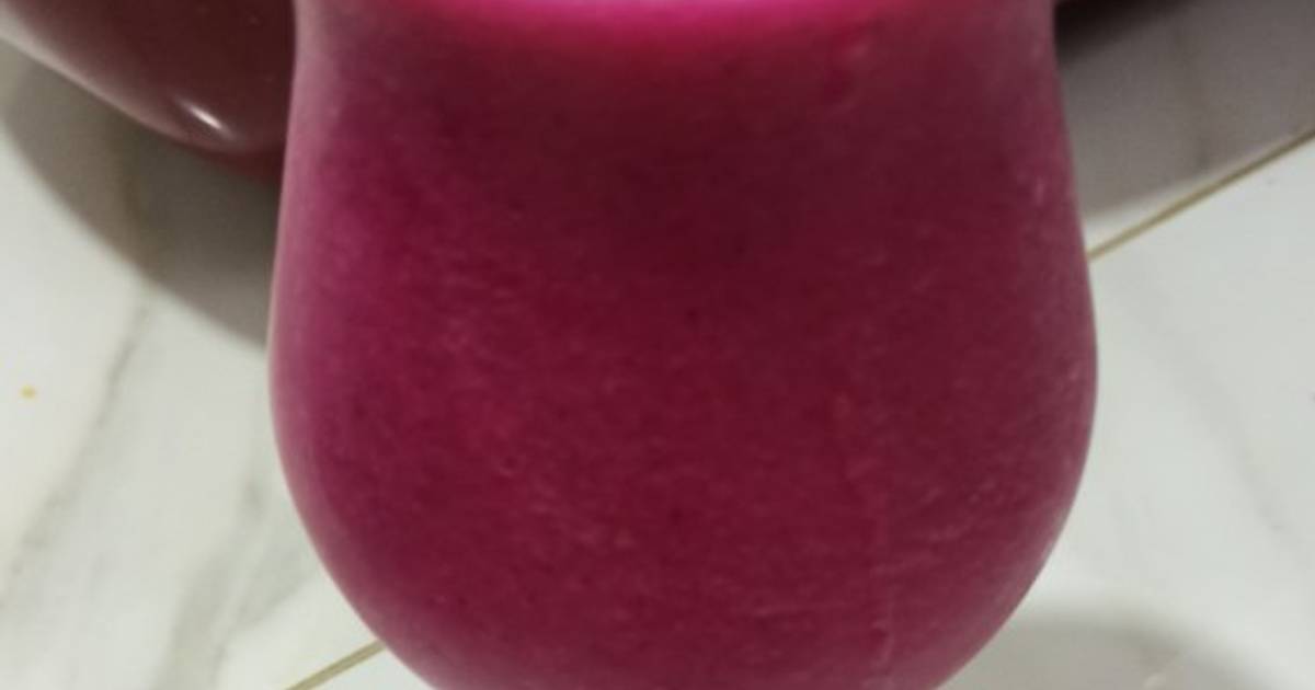 Resep Jus Dragon fruit & Apple oleh Hira - Cookpad