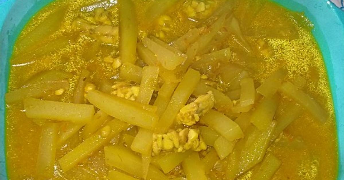 34 resep pepaya muda kuah kuning enak dan mudah - Cookpad