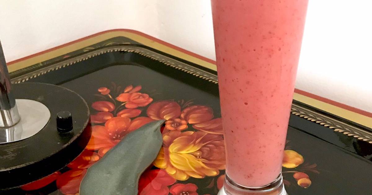 Fresa colada Receta de Lena T- Cookpad