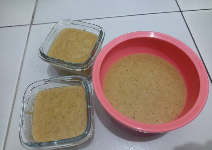 Resep Menu mpasi (6 bulan 20 hari), Protein daging sapi dan tempe oleh ...