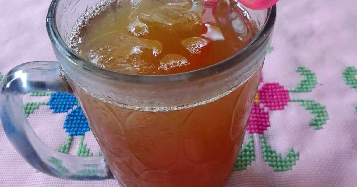 Resep Es Teh Asam Jawa(tamarind Tea) oleh Tri Ami - Cookpad