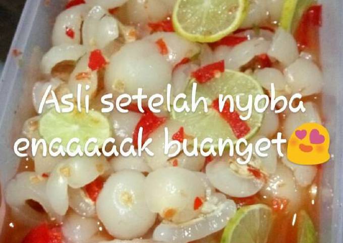 Resep Asinan rambutan oleh leha rismawanti - Cookpad