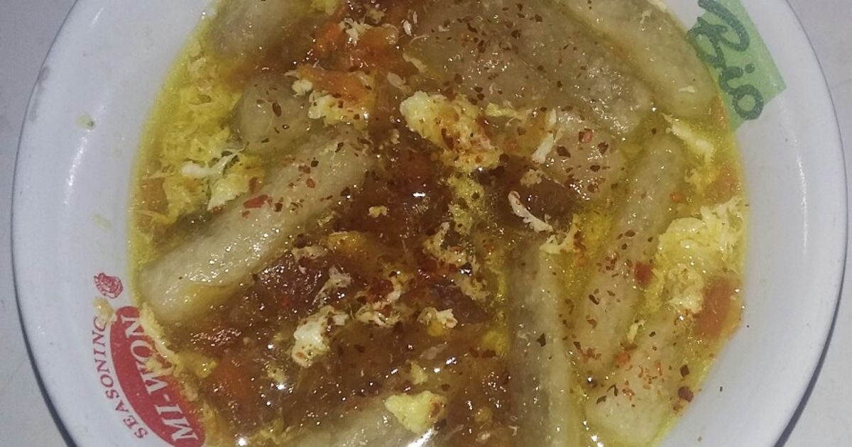 Resep cipuk kuah seblak rumahan enak dan mudah - Cookpad