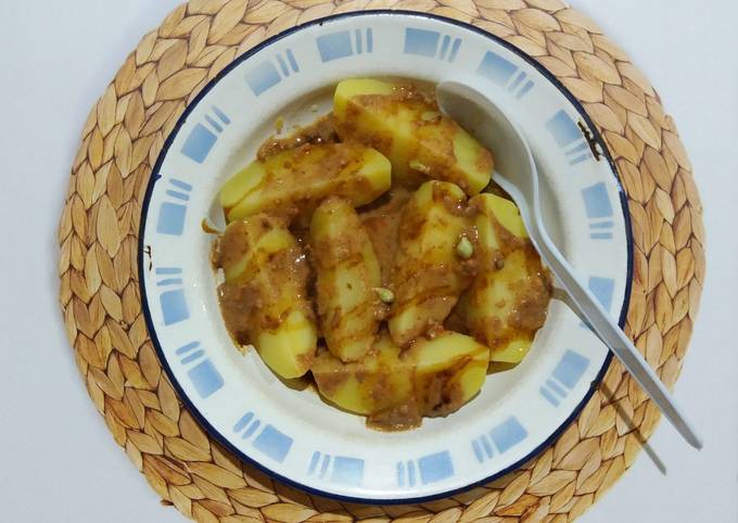 Resep 802. Kentang bumbu kacang oleh Pipi - Cookpad