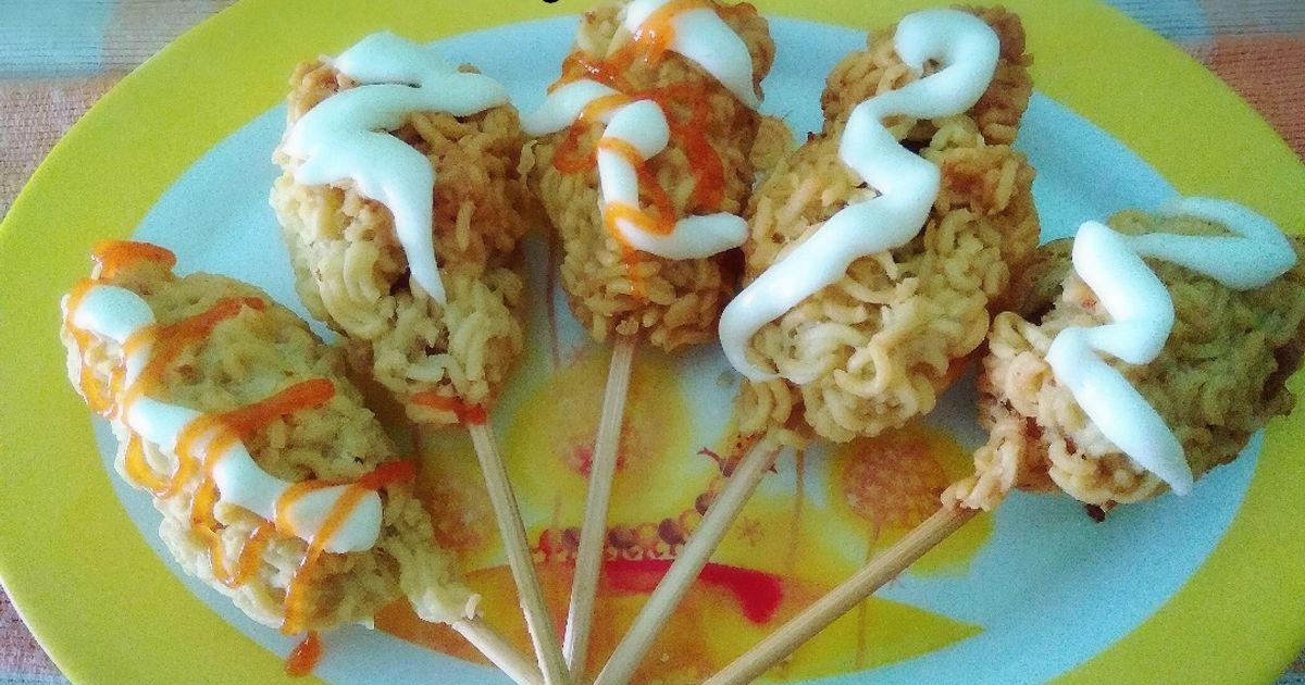 Resep Hotdog Indomie Mini oleh Pawon Bunda Dinda - Cookpad