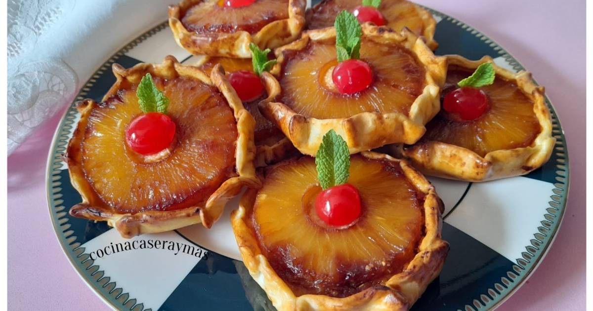 Tartaleta piña - 34 recetas caseras- Cookpad