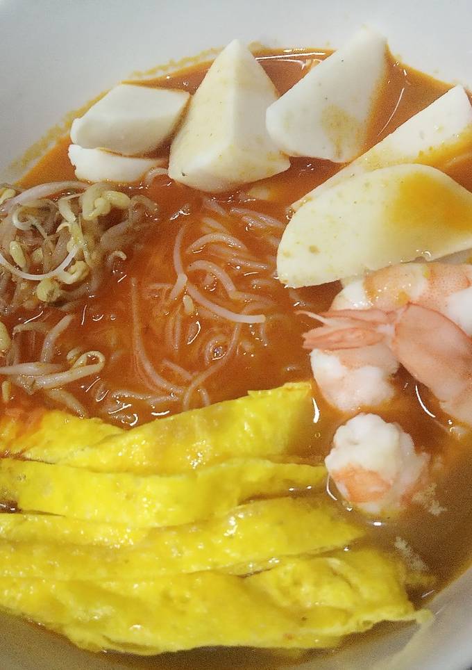 Resep Quick Laksa Sarawak (from scratch) oleh Elia S. - Cookpad