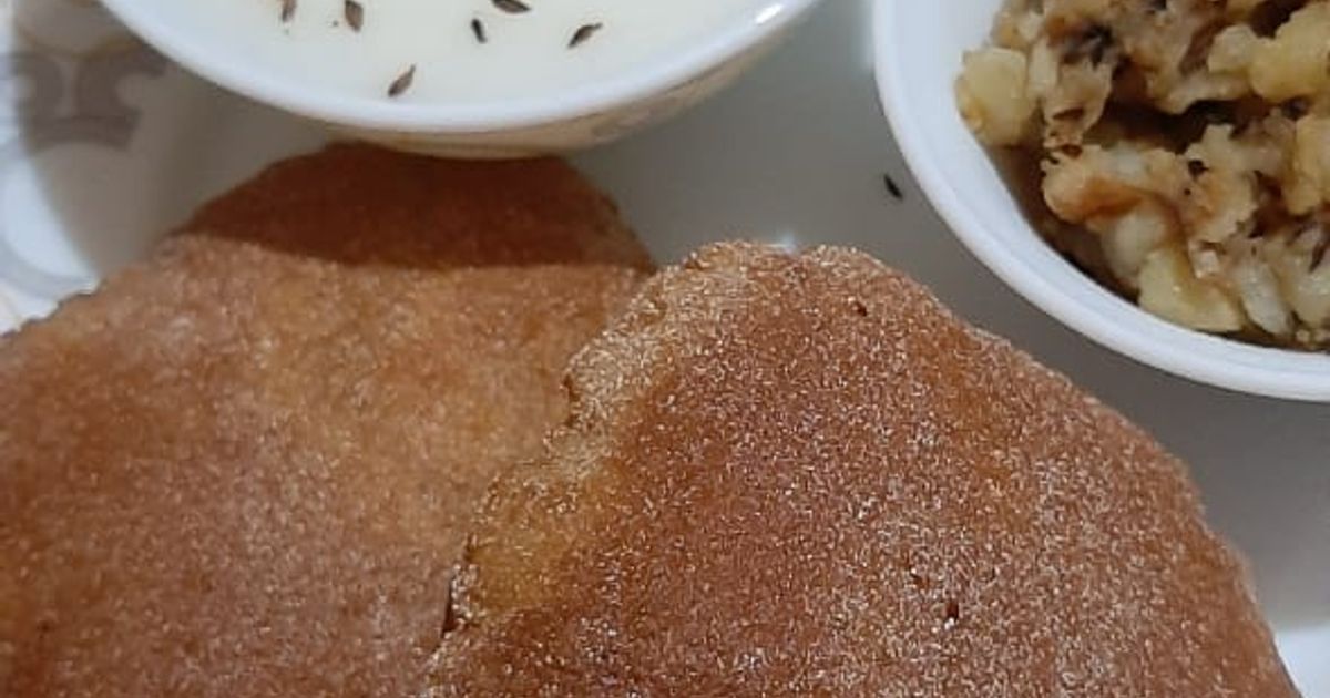 Rajgira Poori With Jeera Aloo Recipe by Indu Tyagi - Cookpad