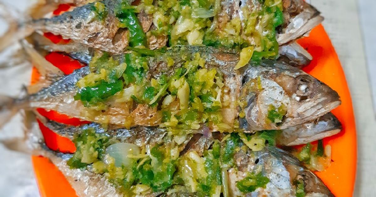 Resep Kembung Goreng Cabe Ijo oleh Natalia Shelly - Cookpad