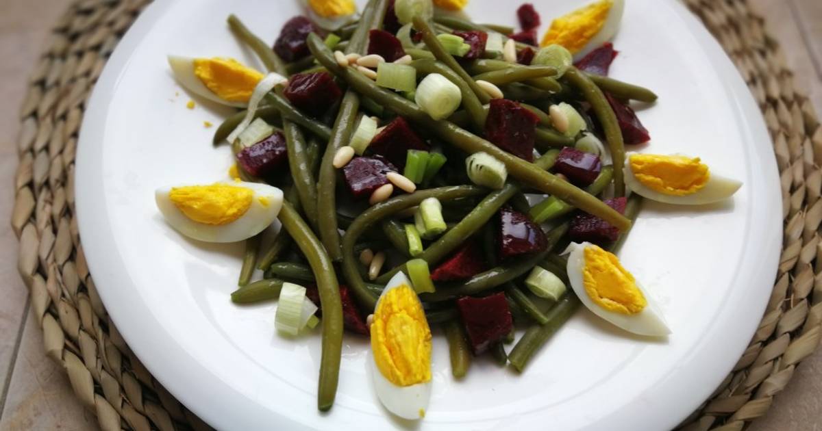 Ensalada de remolacha con huevo - 98 recetas caseras- Cookpad