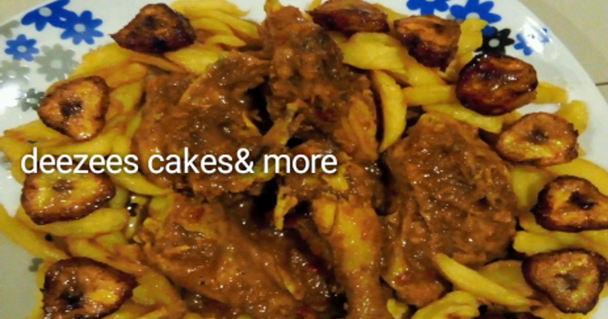 Chicken Peppersoup With Irish & Plantain Recipe By Deezees Cakes&More