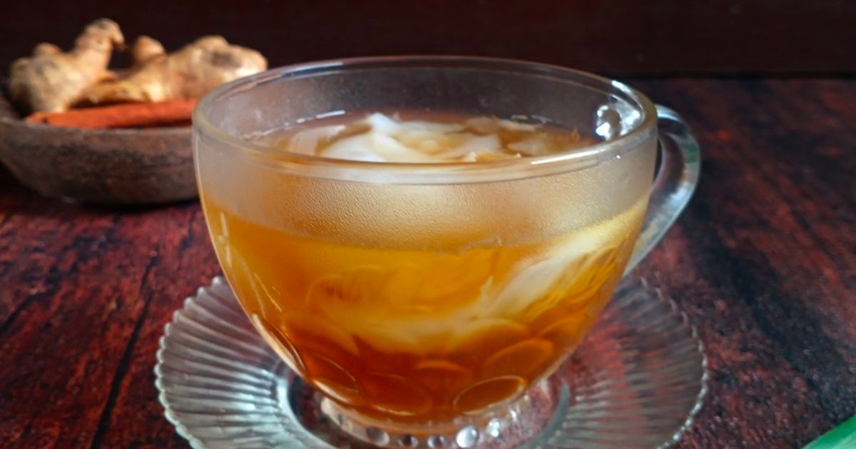 Resep Wedang Jahe Kelapa Muda oleh fransiska arie - Cookpad