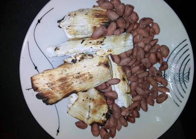 Soaked Cassava with Roasted groundnuts Recipe by Martin Omollo - Cookpad