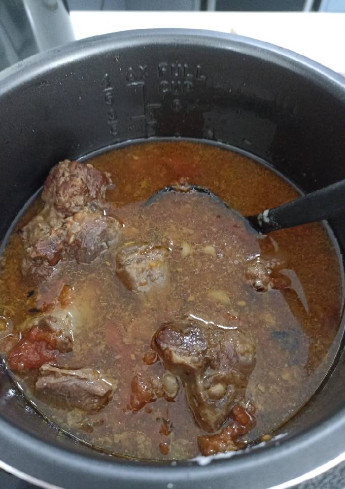 Rabada / Carne de panela Receita por Amanda Mayumi - Cookpad