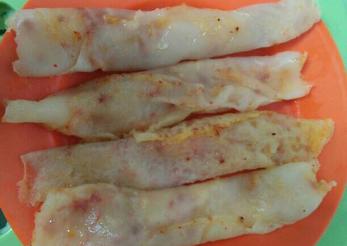 Resep Papeda Telur Gulung oleh Ratna Ayu Rizkyanti - Cookpad