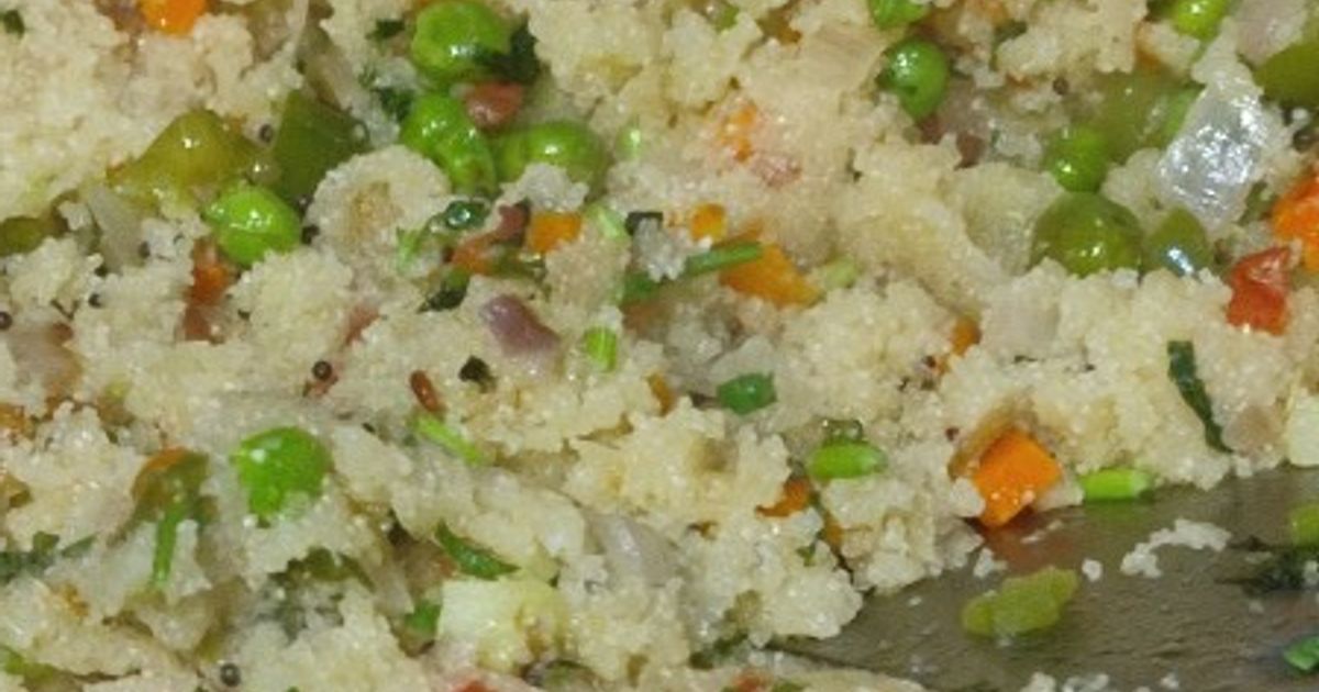 Vegetable Rava Upma Easy Tiffin Recipe Recipe by Usha Ravishankar - Cookpad