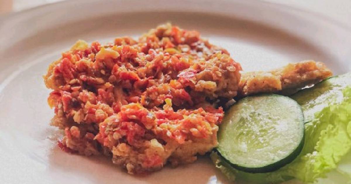Resep Ayam Penyet super pedas oleh Yudik - Cookpad
