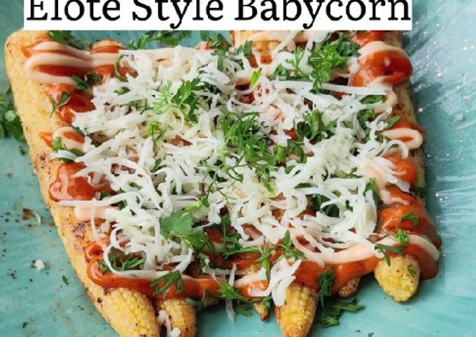 Elote style baby corn Recipe by _pjs kitchen_ - Cookpad