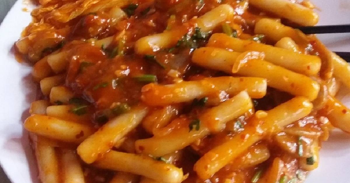 Resep Tteokboki& kimchi asam pedas (kimchi tanpa proses fermentasi ...