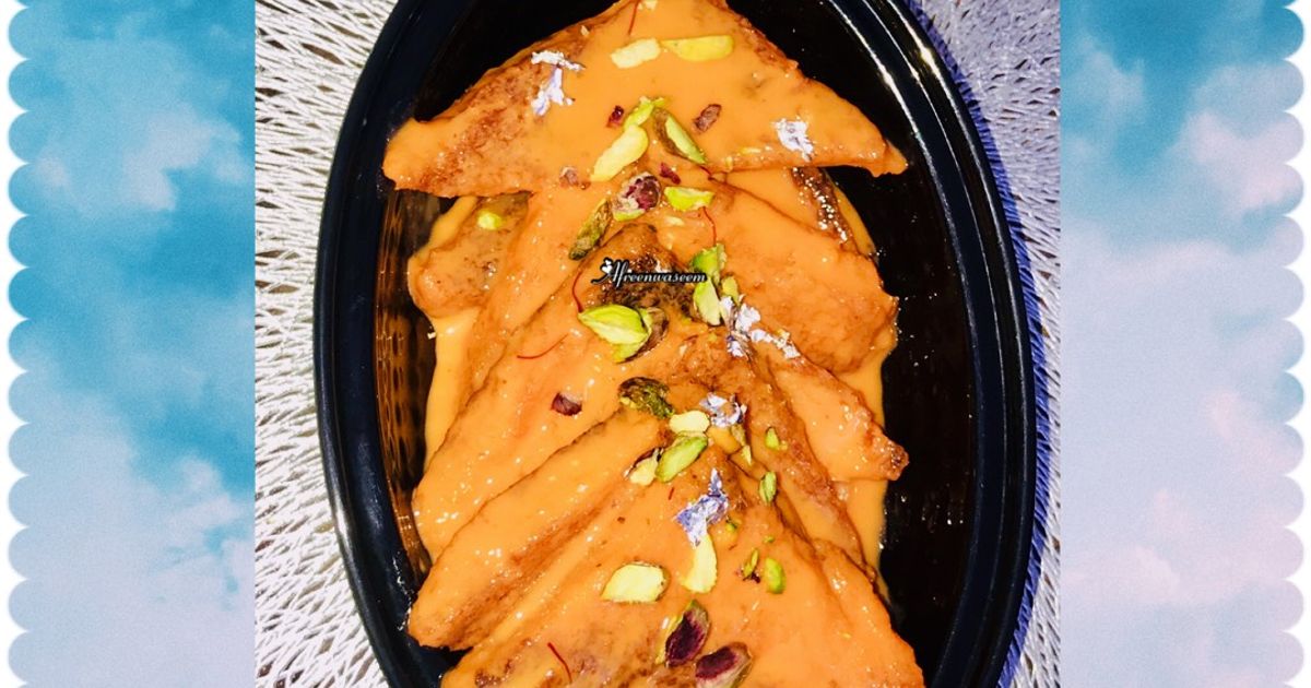 Instant Shahi Tukde Recipe by DROOLSOME MORSEL BY AFREEN WASEEM - Cookpad