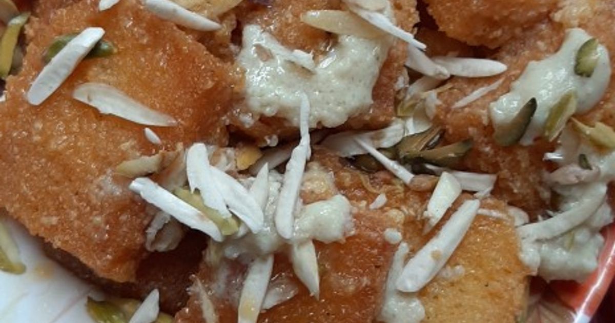 Double Ka Meetha Recipe by Nahid Syeda - Cookpad