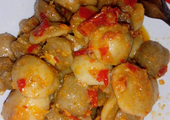Resep Bakso mercon oleh Eva Serilvirgia - Cookpad
