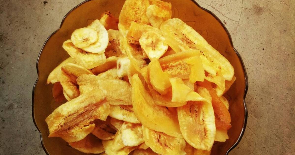 Resep keripik pisang renyah manis: Nikmat & praktis dibuat!