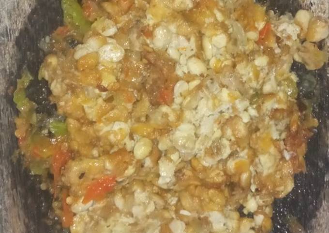 Resep Sambal tempe super simple oleh Arhafin - Cookpad