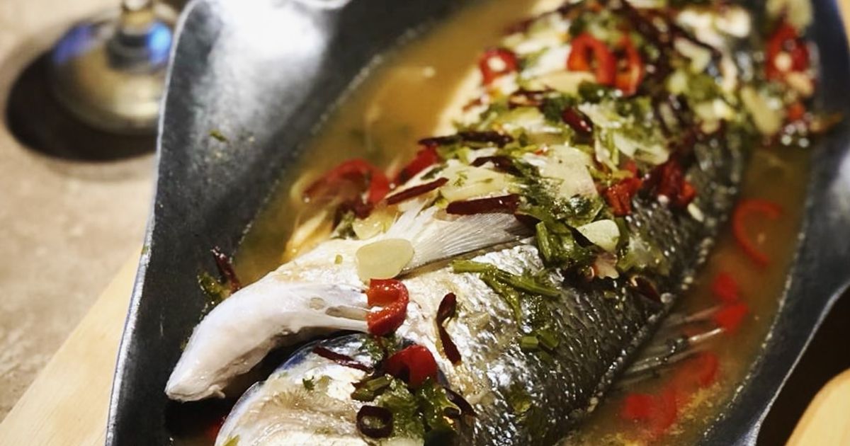 Steamed Fish With Thai Sauce Recipe By Margarita