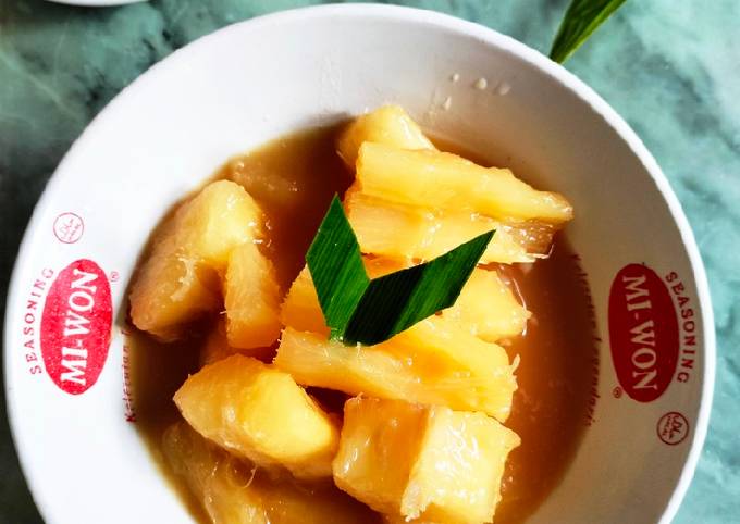 Resep Kolak Singkong (snack mpasi 1+) oleh Elys Diana - Cookpad