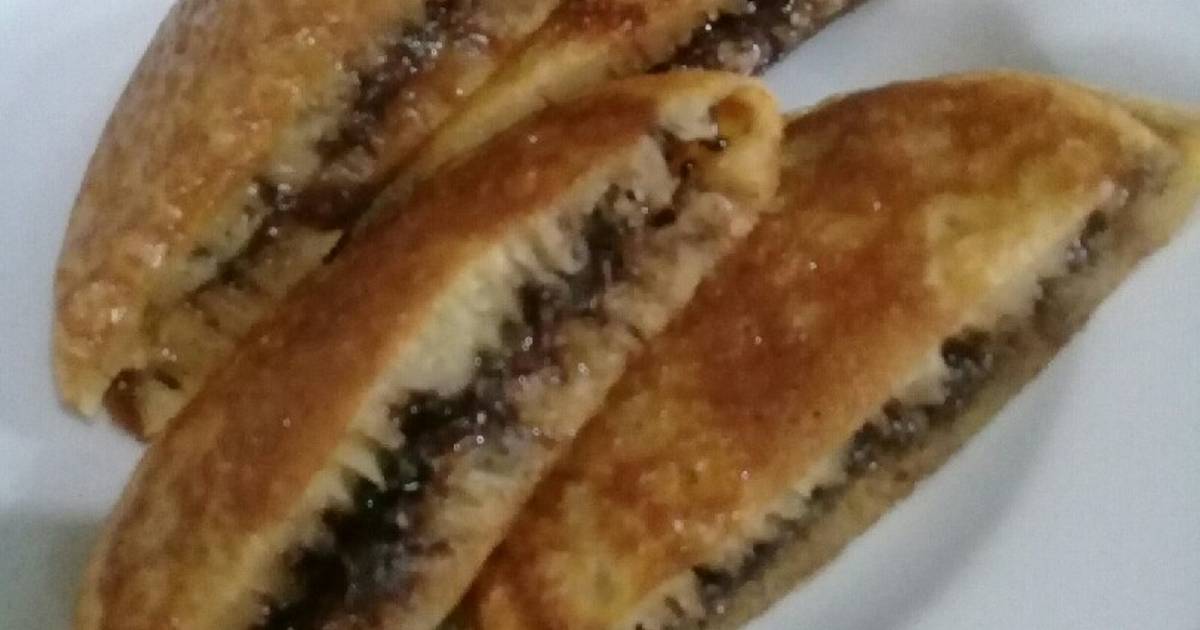 Resep Martabak mini teplon manyus. tanpa telor oleh mamah azahra - Cookpad