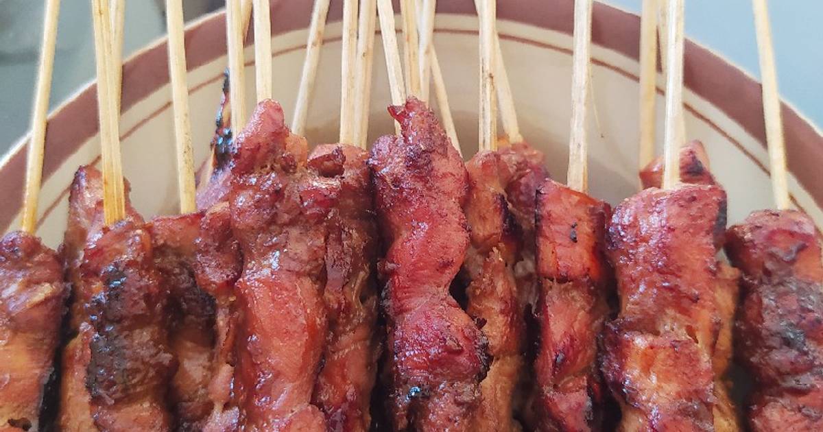 Resep Sate Ayam Manis Teflon oleh @nggraenii - Cookpad