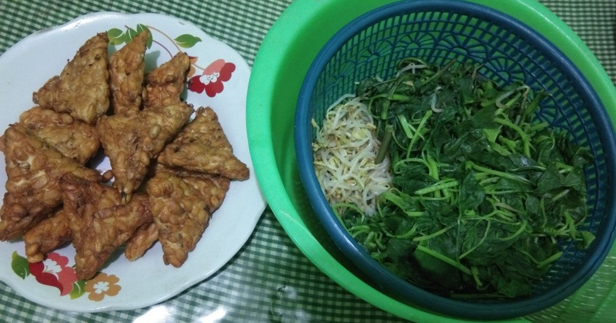 Resep Pecel Sayur + Tempe oleh Ari Okta Fitriana - Cookpad