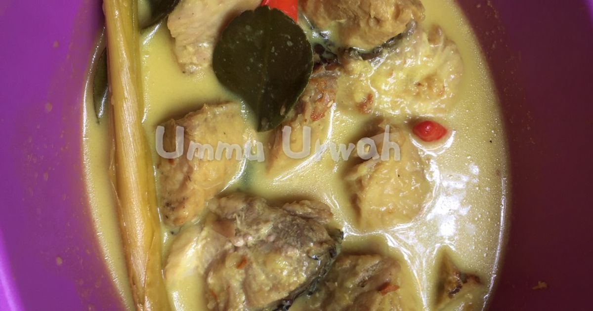 Resep Kakap Kuning Santan Simple oleh Ummu Urwah - Cookpad