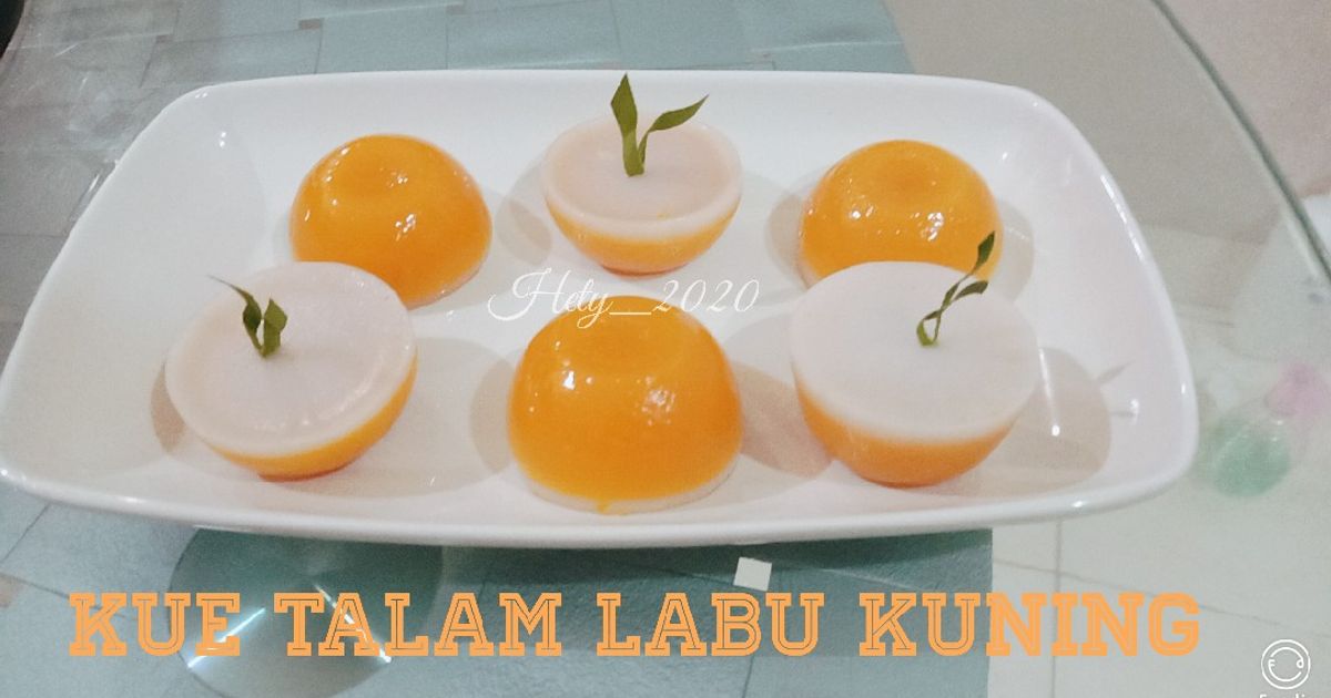 Resep Kue Talam Labu Kuning oleh Hety Priscilla - Cookpad